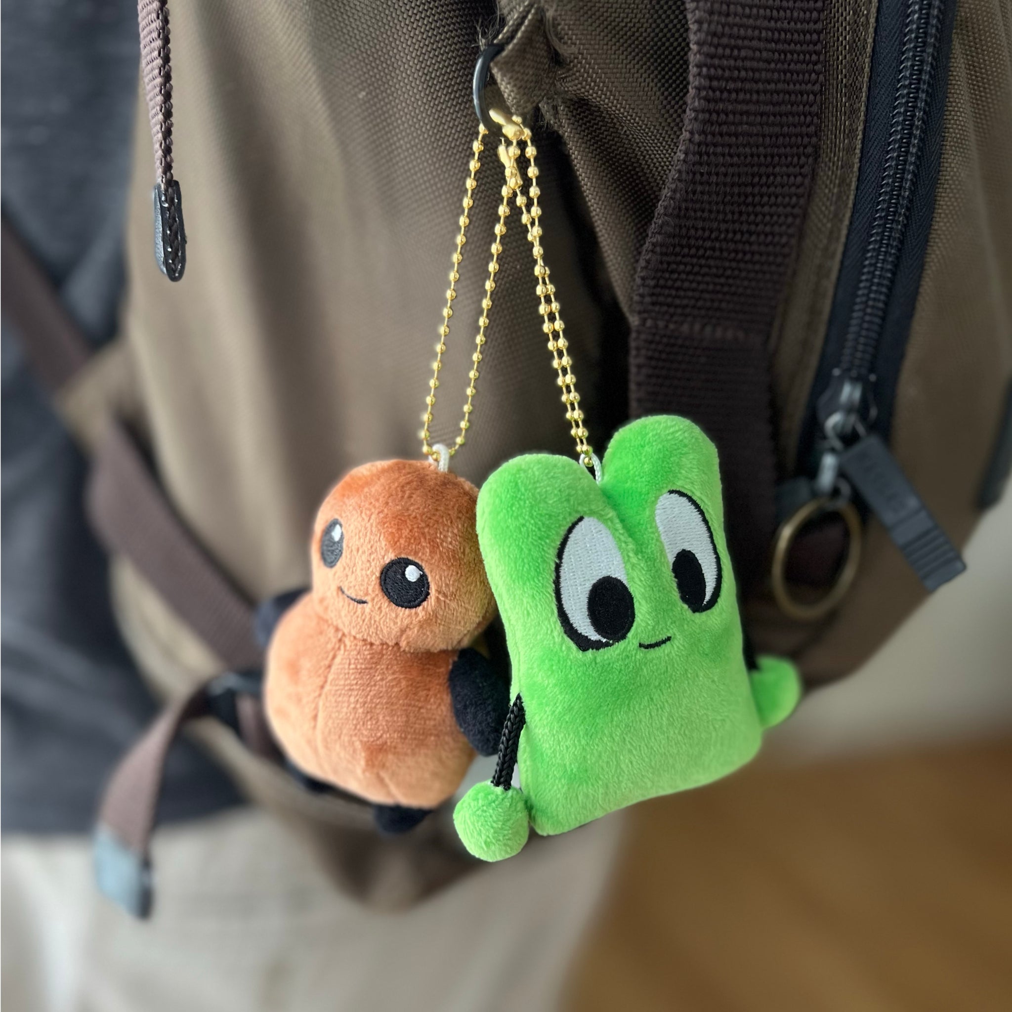 Nobby Plush Keychain – Tubby Nugget